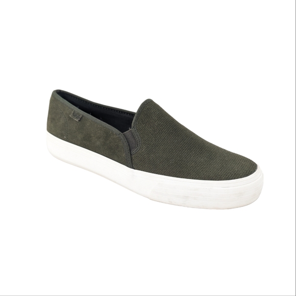 Keds | Shoes | Keds Double Decker Suede Sneaker Green Size 9 | Poshmark